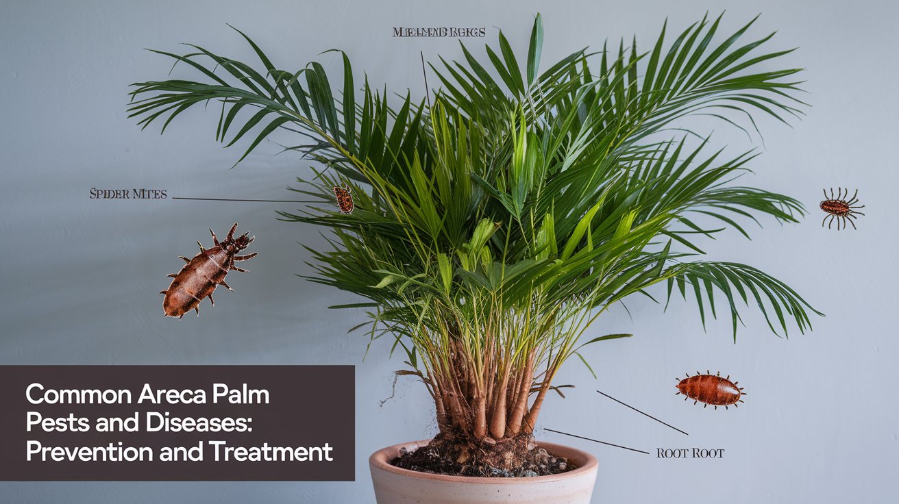 Common Areca Palm Pests and Diseases: Prevention and Treatment