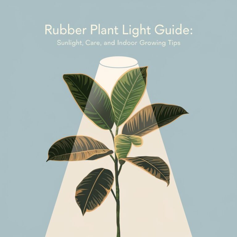 Rubber Plant Light Guide: Care & Sunlight Tips